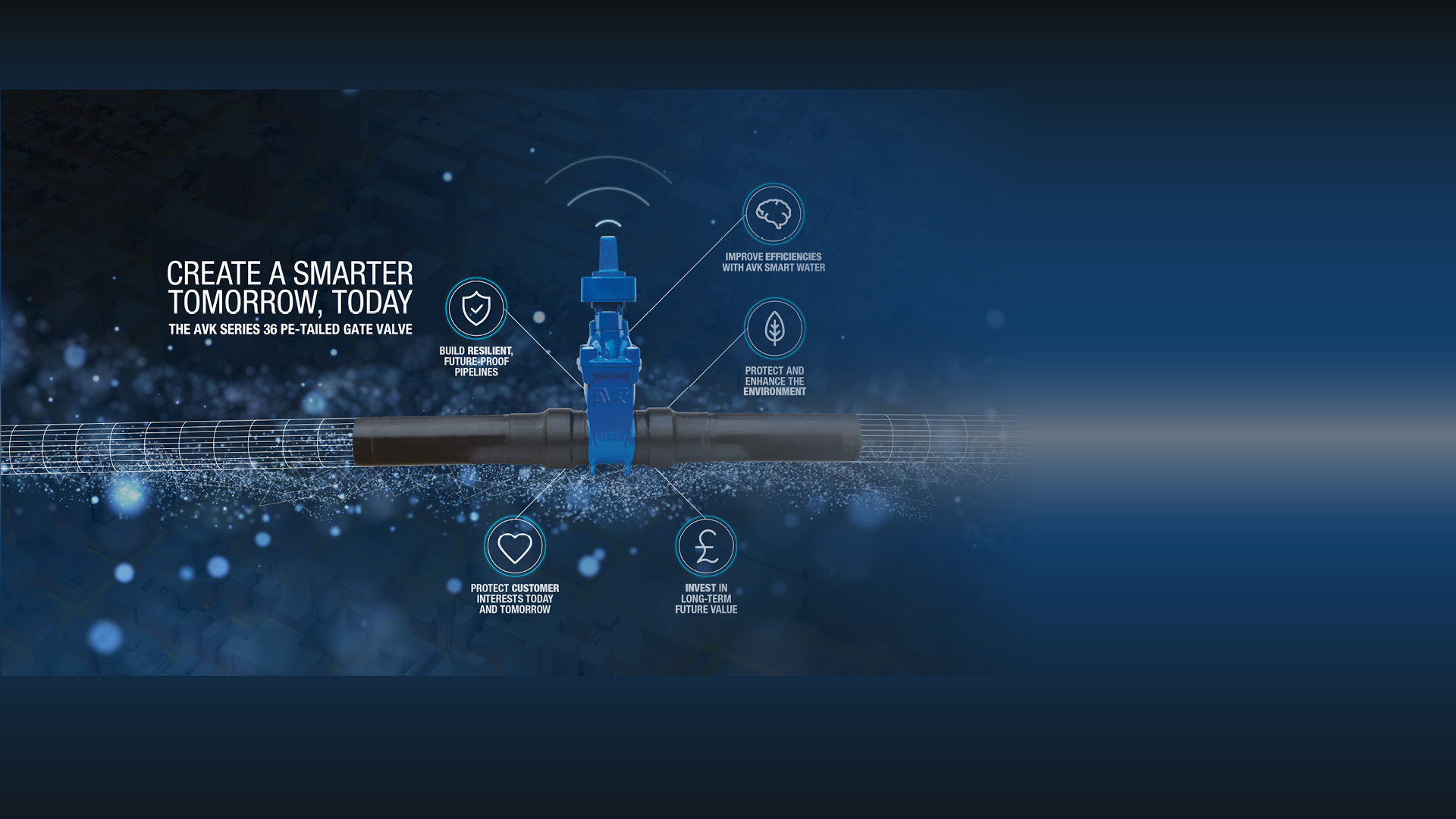 PE Tailed Gate Valves - AVK UK